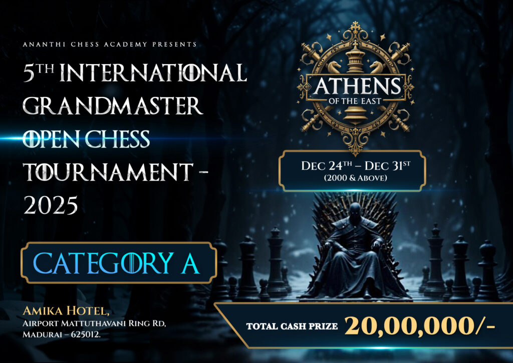 AOE 5th International Grandmaster Open Chess Tournament – 2025 ...